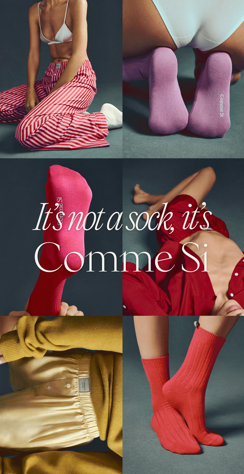 Comme Si, made in Italy