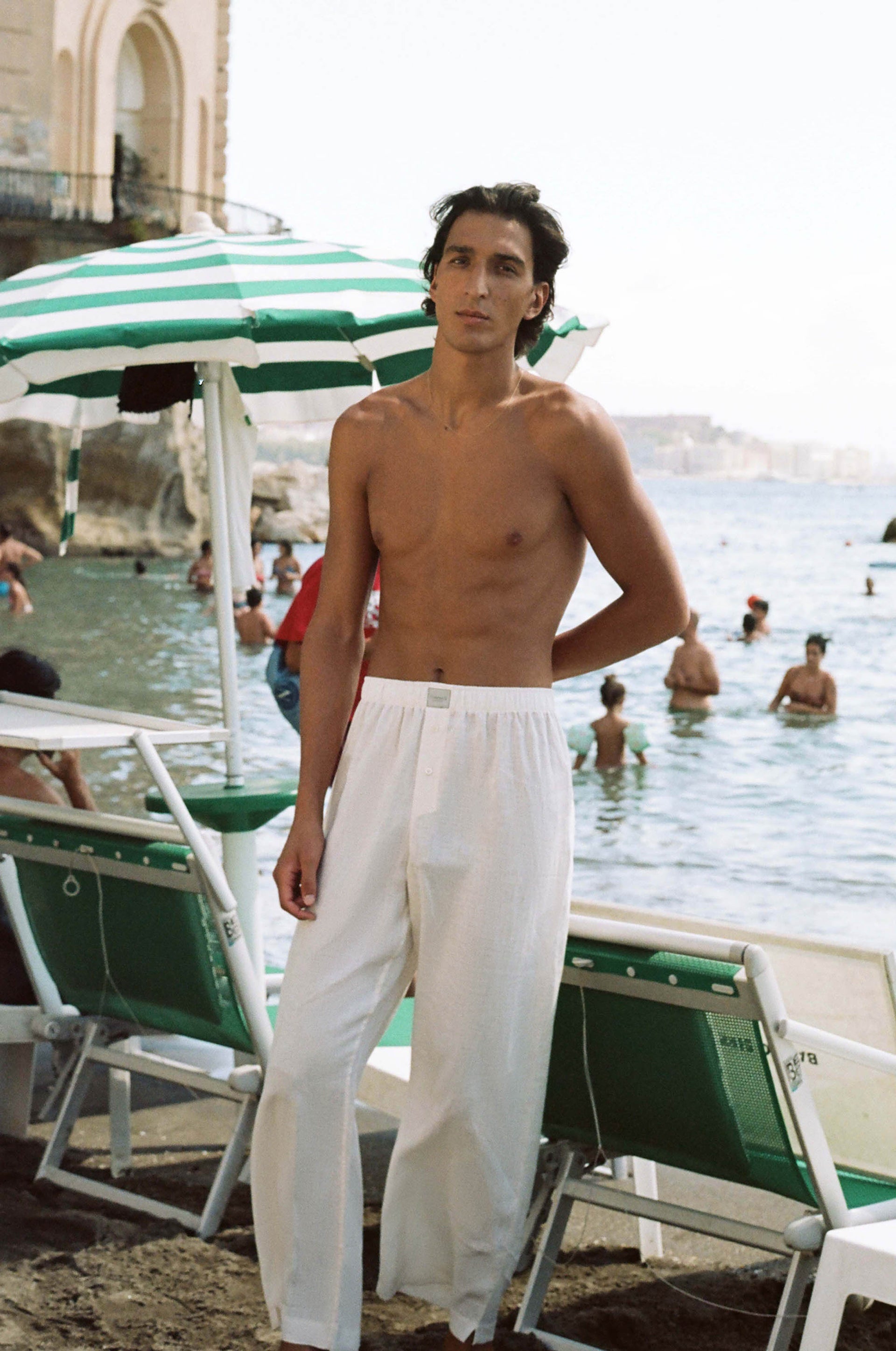 La Boxer Alta, Linen – Comme Si